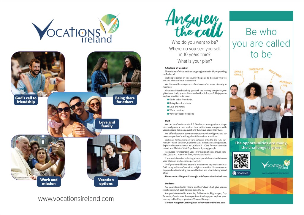 Vocations Ireland – Answer the Call – Education Magazine